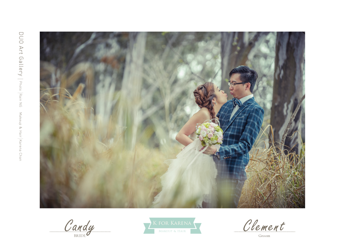 HK Pre Wedding – Candy & Clement – Karena Makeup