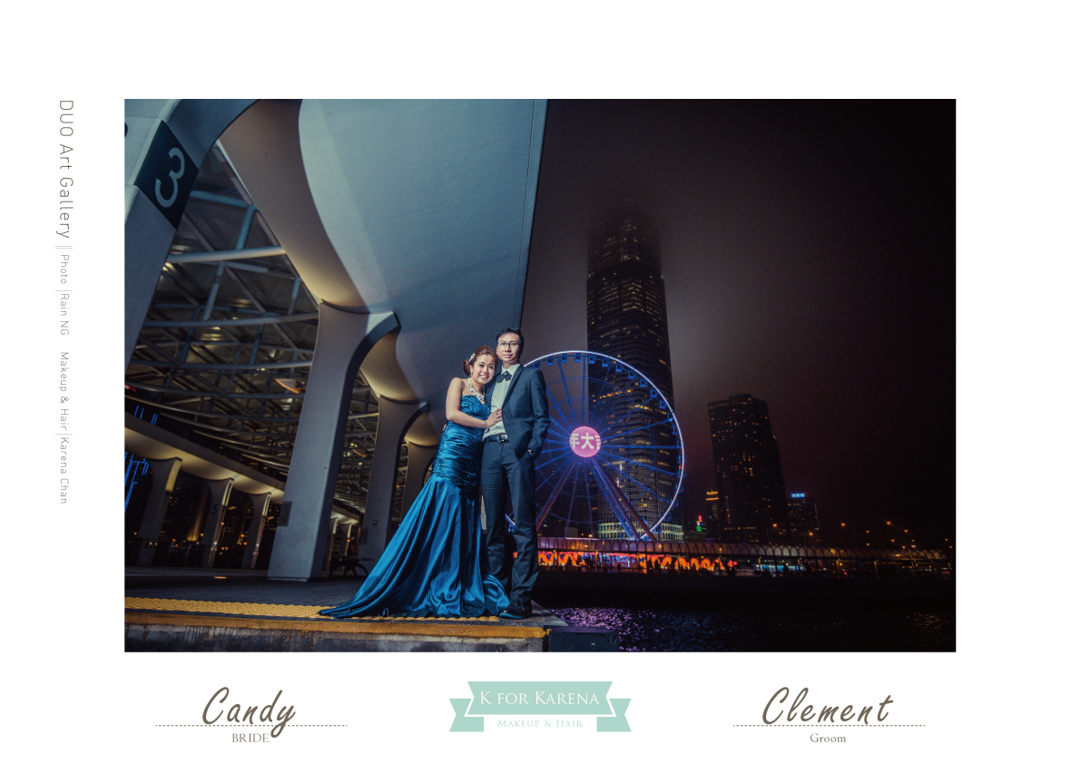 HK Pre Wedding – Candy & Clement – Karena Makeup